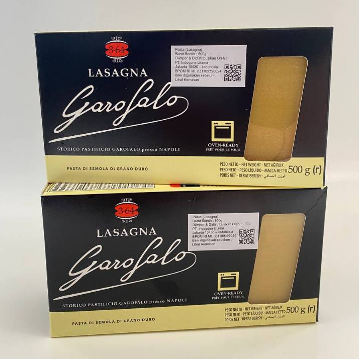 Jual GAROFALO LASAGNA - 500 GR | Shopee Indonesia