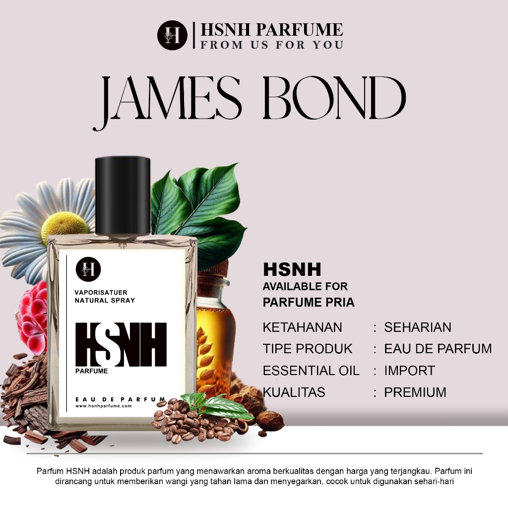 Jual PARFUM JAMES BOND | Parfum Pria tahan lama - Minyak Wangi Cowok ...
