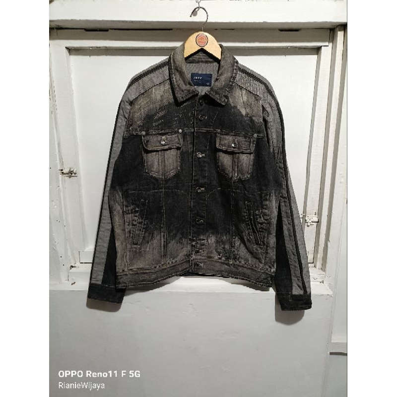 Jual Vintage J©ff Fading Denim Jacket Rare Design | Shopee Indonesia