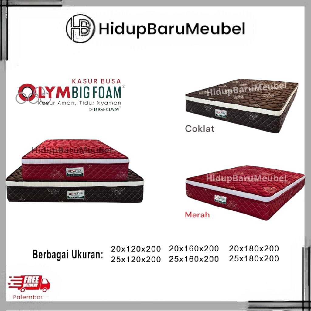 Jual BUSA OLYMBIG FOAM By Bigland / Tempat Tidur Full Busa Berkualitas ...