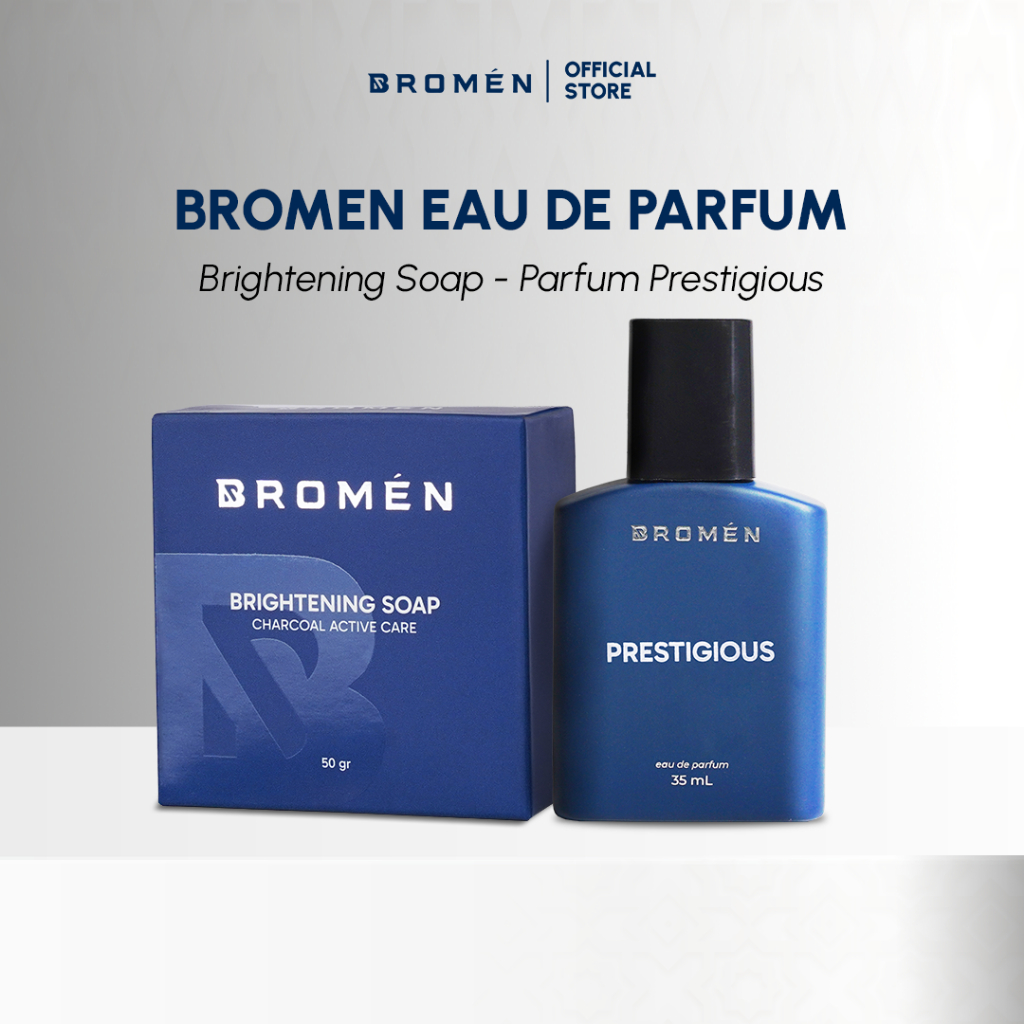 Jual BROMEN - Brightening Soap dan Eau De Parfum Prestigious (Paket ...