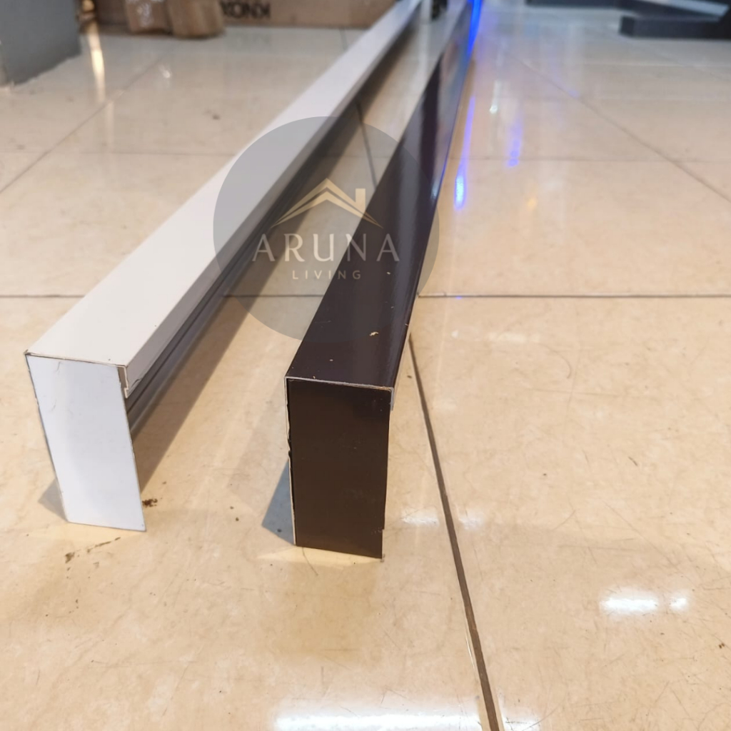 Jual Cover Rel / Flashing / Penutup Rel Alumunium | Shopee Indonesia