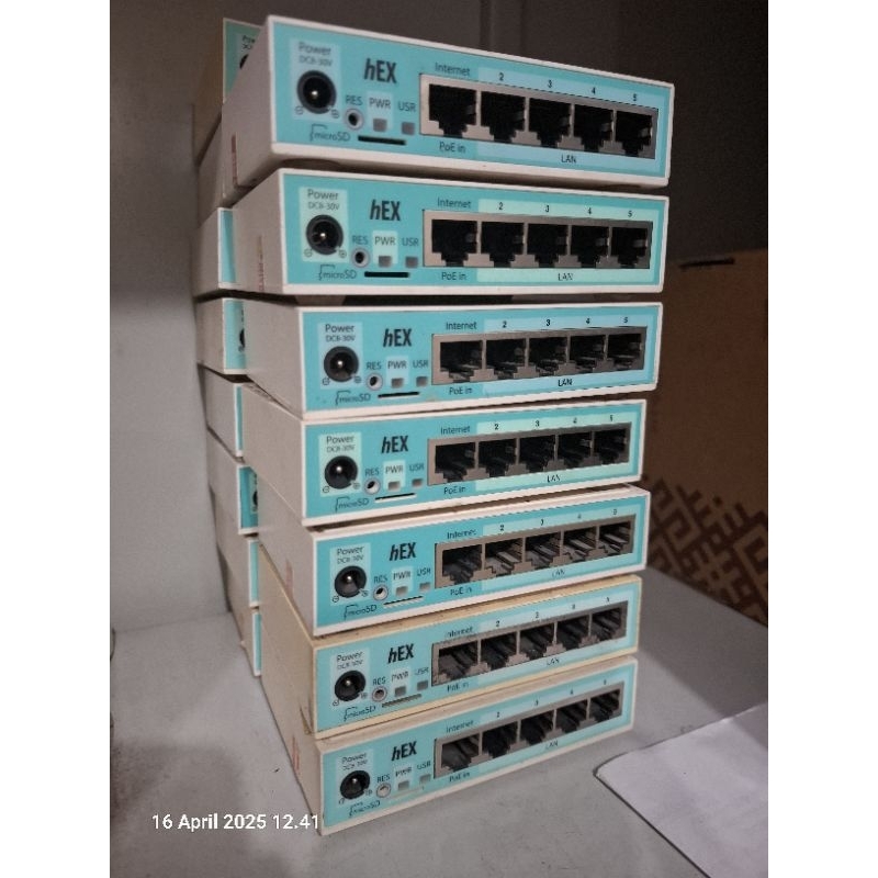 Jual Mikrotik Routerboard 750GR3 (hEX) BB 0,0%,Second,Normal Test ...