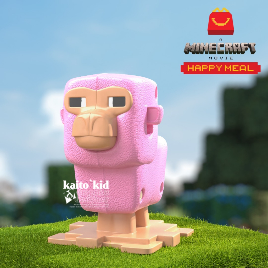 Jual Mainan MINECRAFT MINECRAFT Gaming Jadul Lucu Dari McD Happy Meal ...