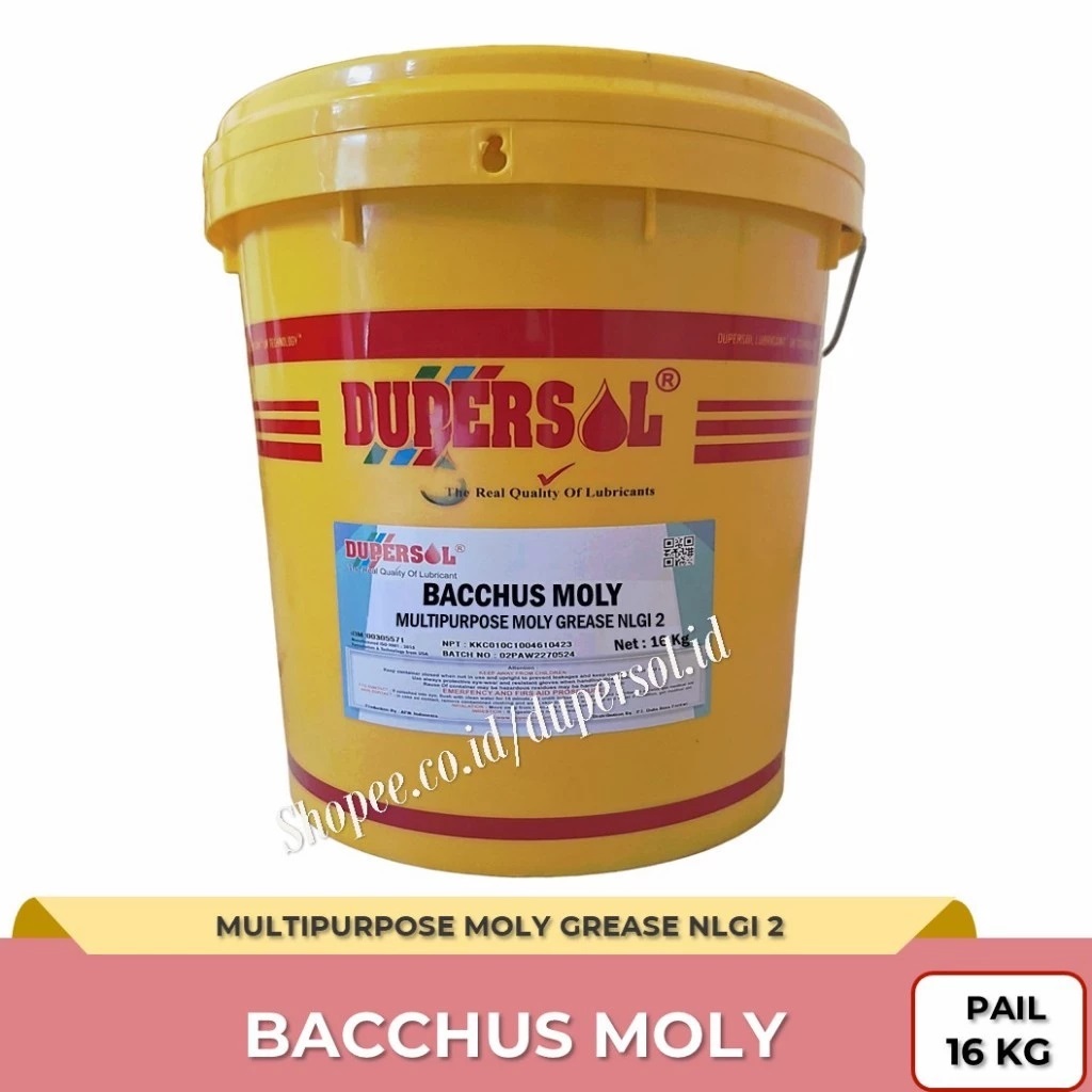 Jual Grease Molly, Molybdenum Disulphide Grease NLGI 2, Gemuk Bearing ...