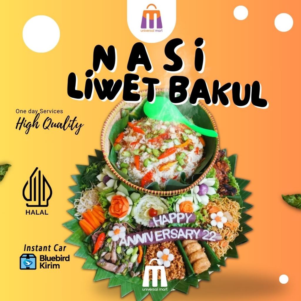 Jual NASI LIWET BAKUL KHAS SUNDA PAKET MENU LENGKAP KUALITAS TERJAMIN ...