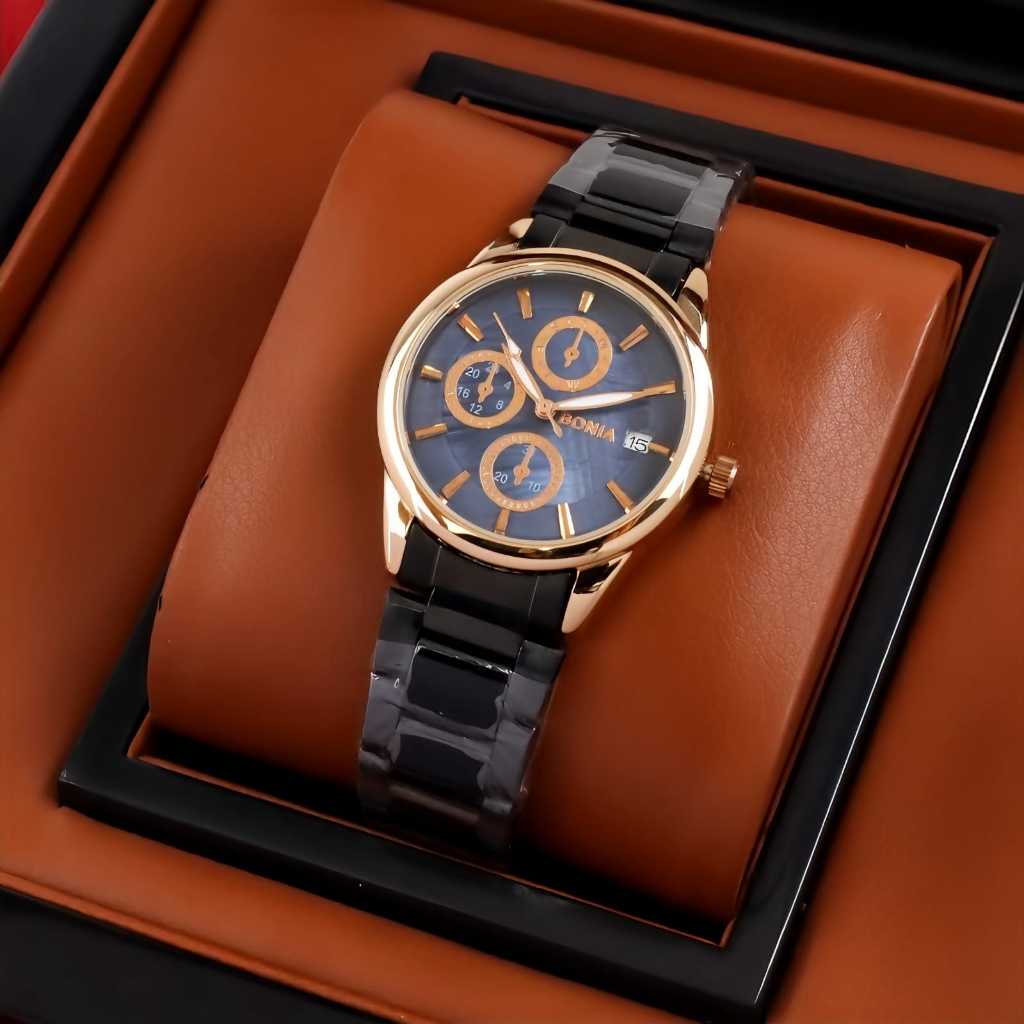 Jual JAM TANGAN CEWEK KODE-BN 6351 CRONO VARIASI TANGGAL AKTIF TAMPILAN ...