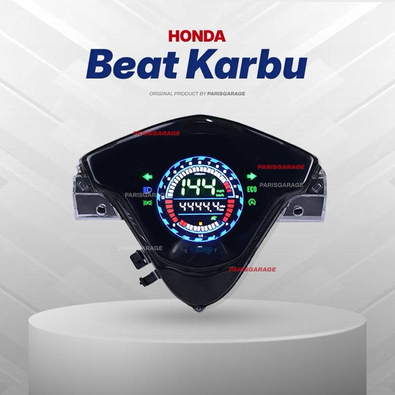 Jual Spedometer Beat Karbu / Speedometer Digital Beat Karbu PNP V2 ...