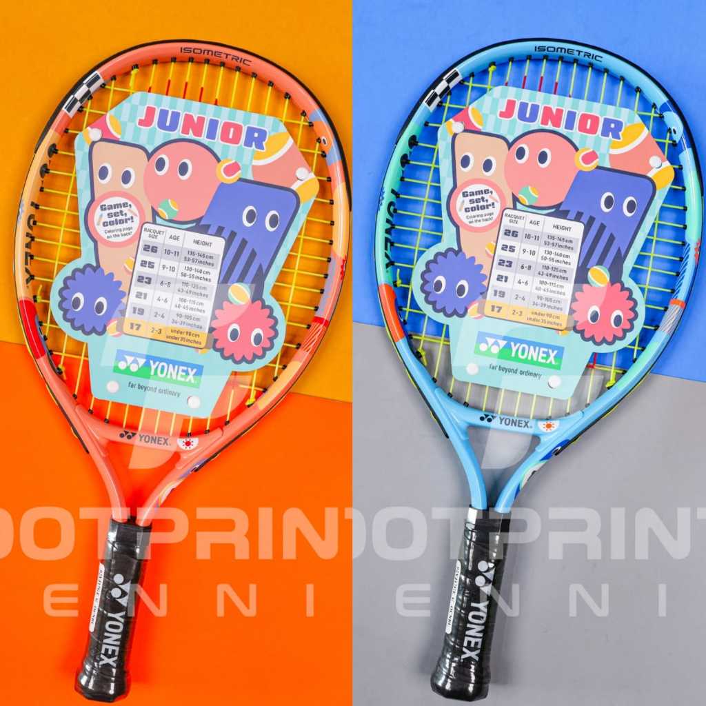 Jual Raket Tenis Anak Yonex Junior 17 Tennis Racket 155 gr Original ...
