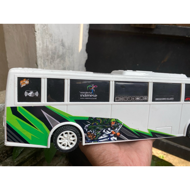 Jual stiker livery bus basuri miniatur kode 12 vynil anti air | Shopee ...