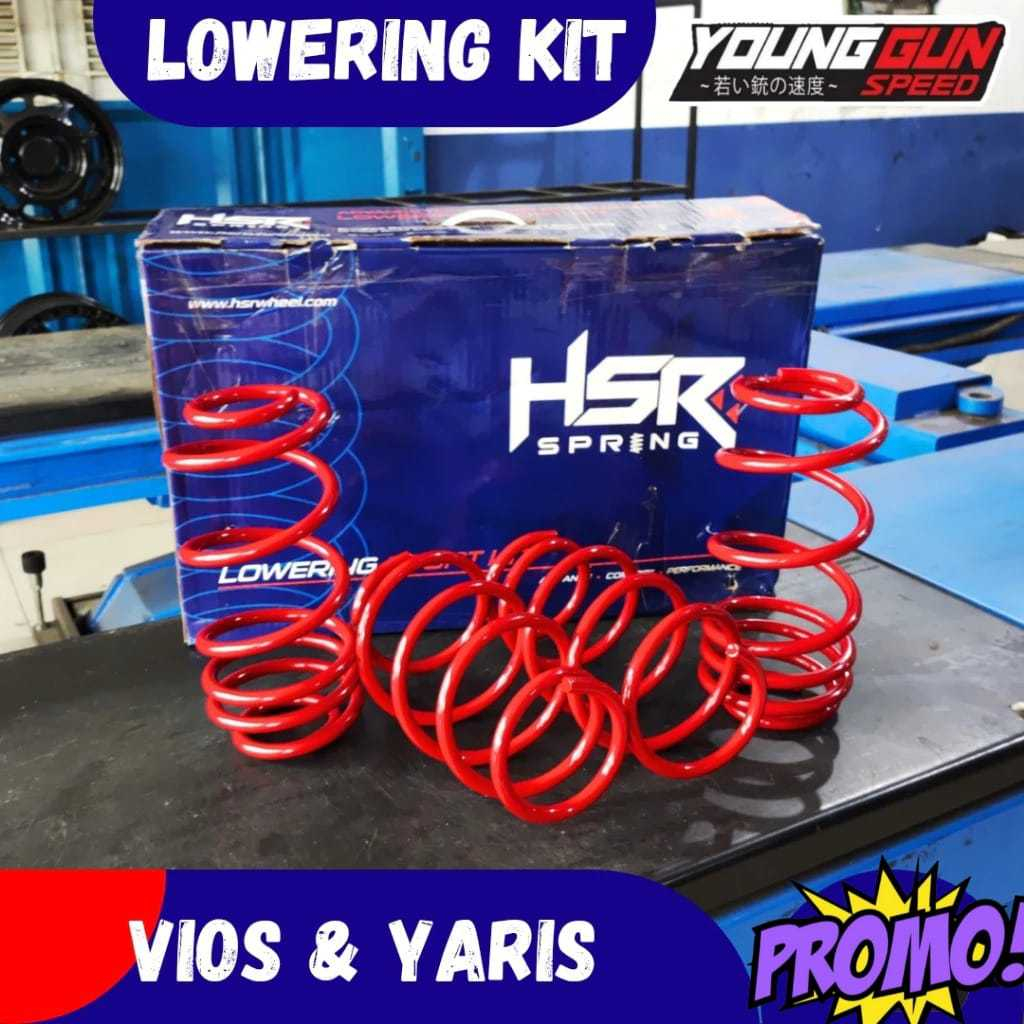 Jual Lowering Kit Per HSR original untuk Vios Yaris Semua Type Anti ...