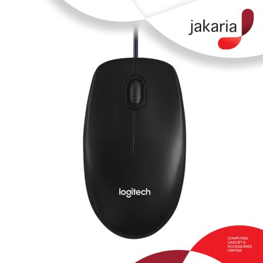 Jual LOGITECH Mouse Kabel USB M100r Original Office Mouse USB M-100r ...