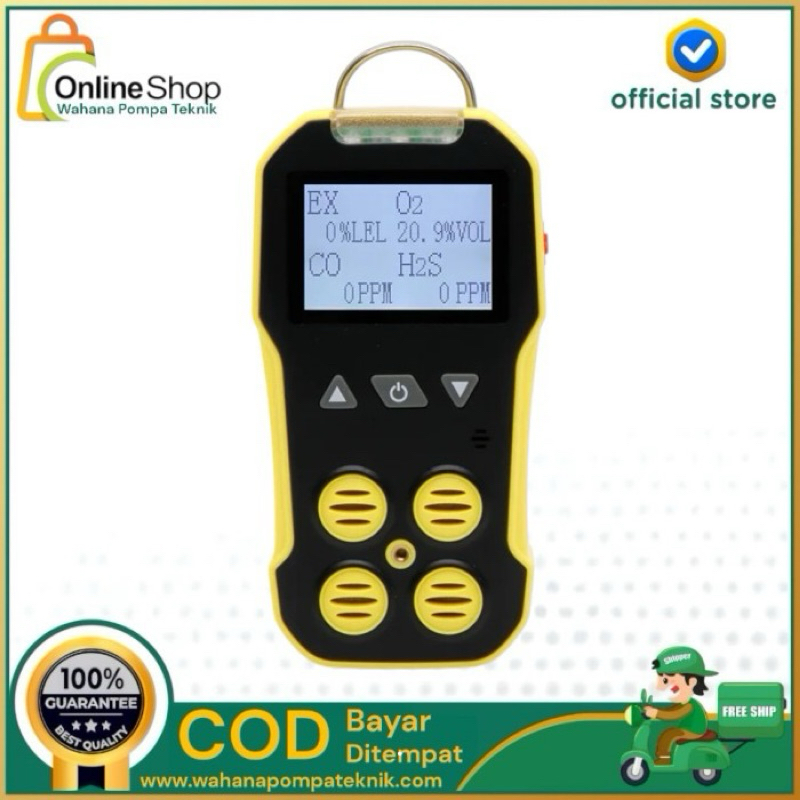 Jual Bosean BH-90A Digital O2 Oxygen oksigen Gas Detector Monitor Alam ...