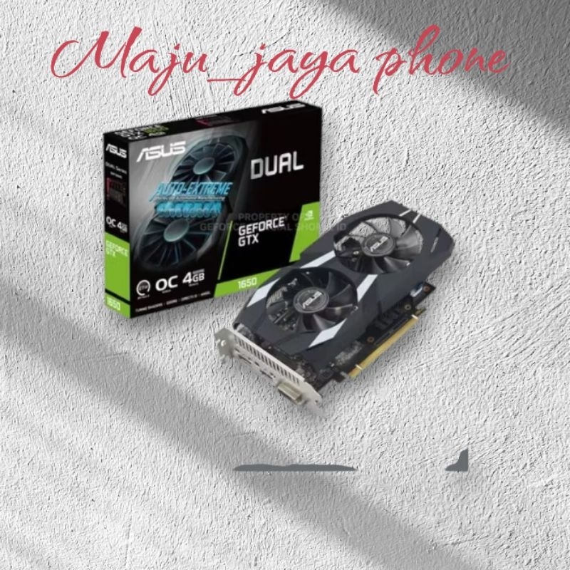 Jual ASUS DUAL GeForce GTX 1650 OC Edition EVO | 4GB GDDR6 | Shopee Indonesia