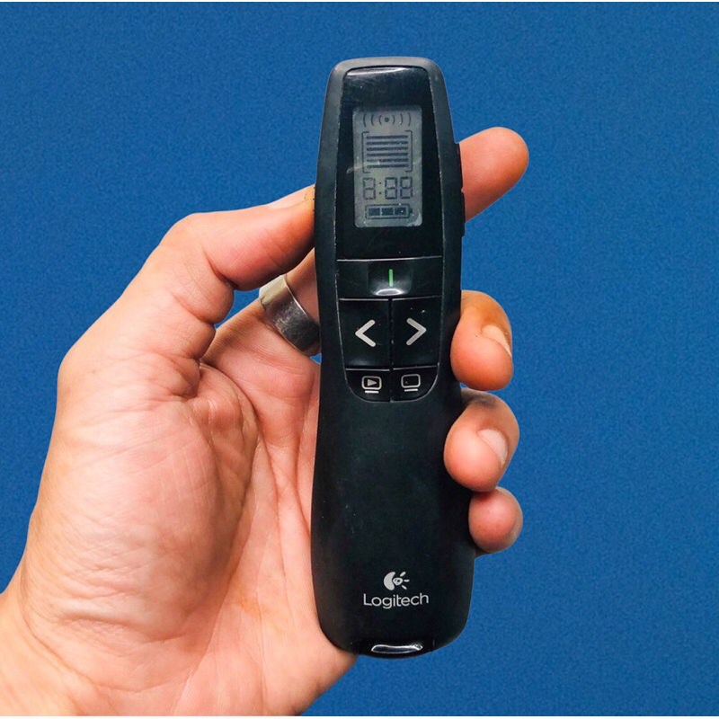 Jual Logitech R800 Presenter Wireless – Laser Pointer Hijau Original ...