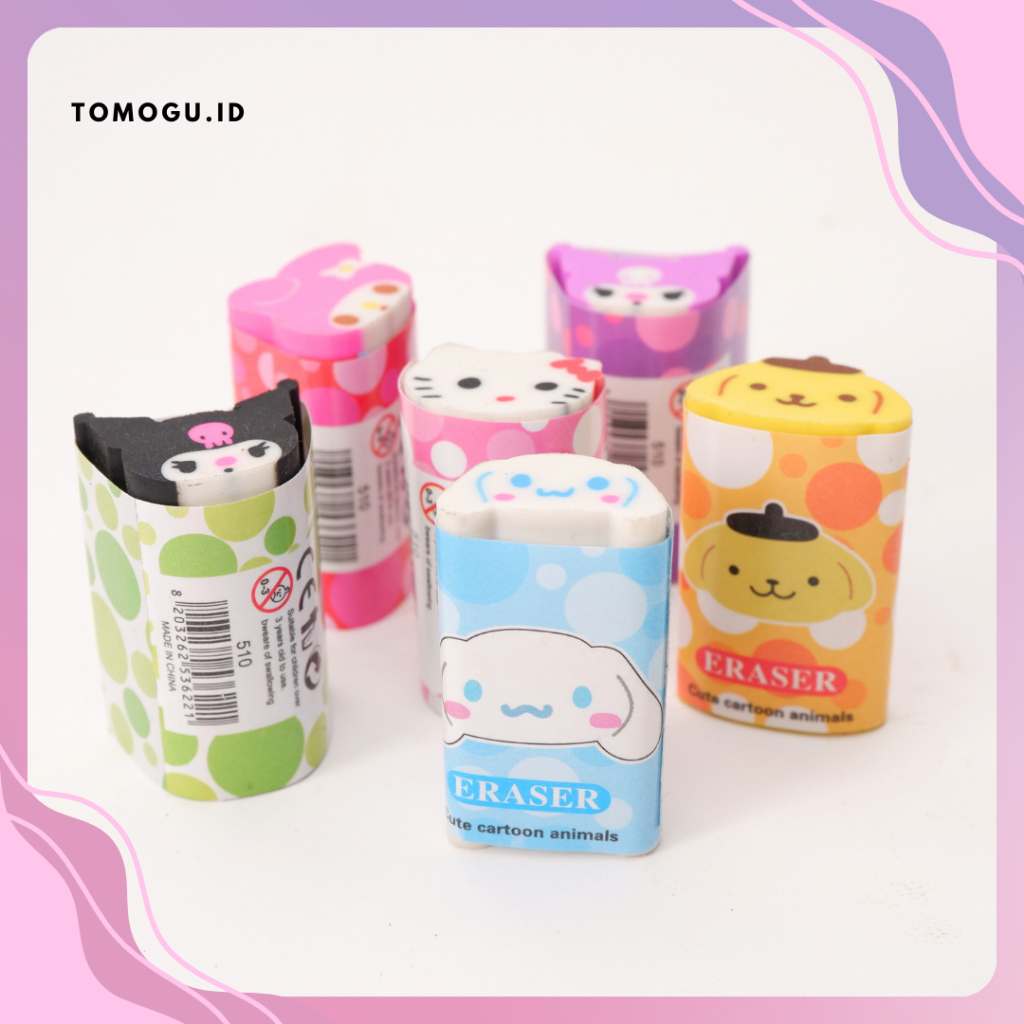 Jual Penghapus 3D Lonjong Sanrio Eraser Hapusan Pensil Setip Stip ...