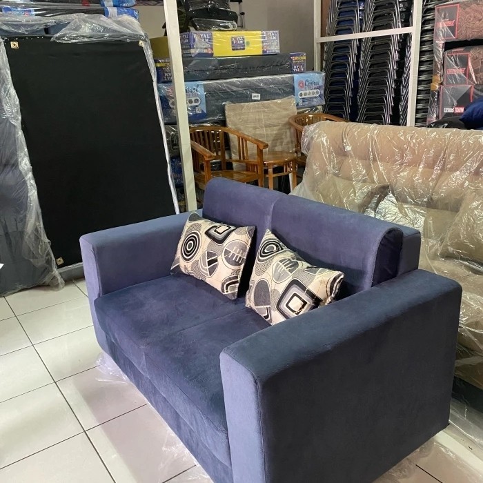 Jual Sofa 2 seat Sofa Tamu Sofa minimalis Sofa empuk Bandung | Shopee ...