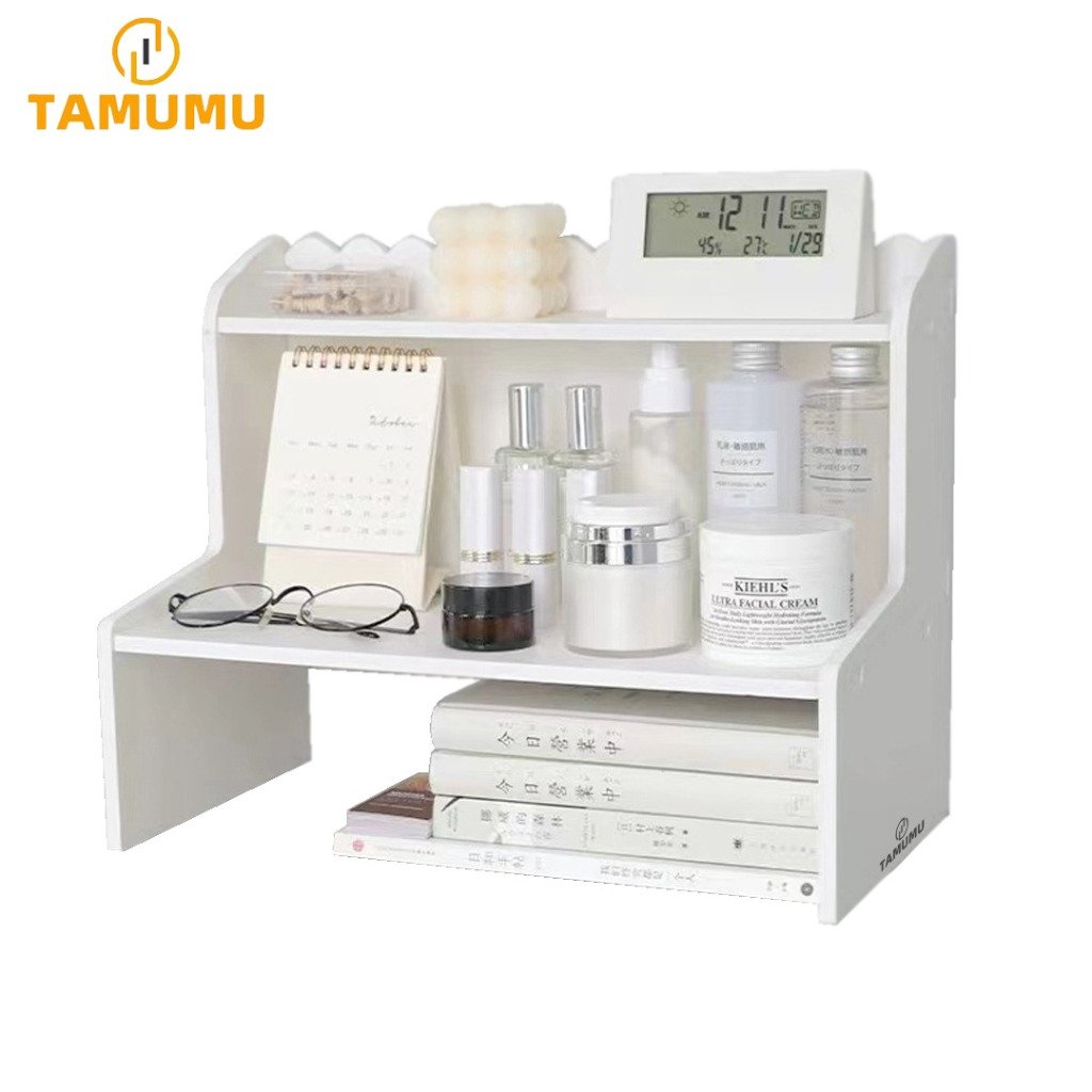 Jual Tamumu Rak Dekstop Multilapis Penyimpanan Meja Serbguna / Rak Buku ...