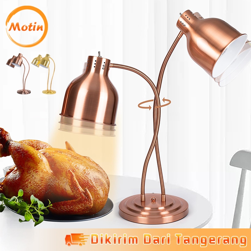Jual Double Head Food Heating Lamp Catering Heat Lamp Lampu Penghangat ...