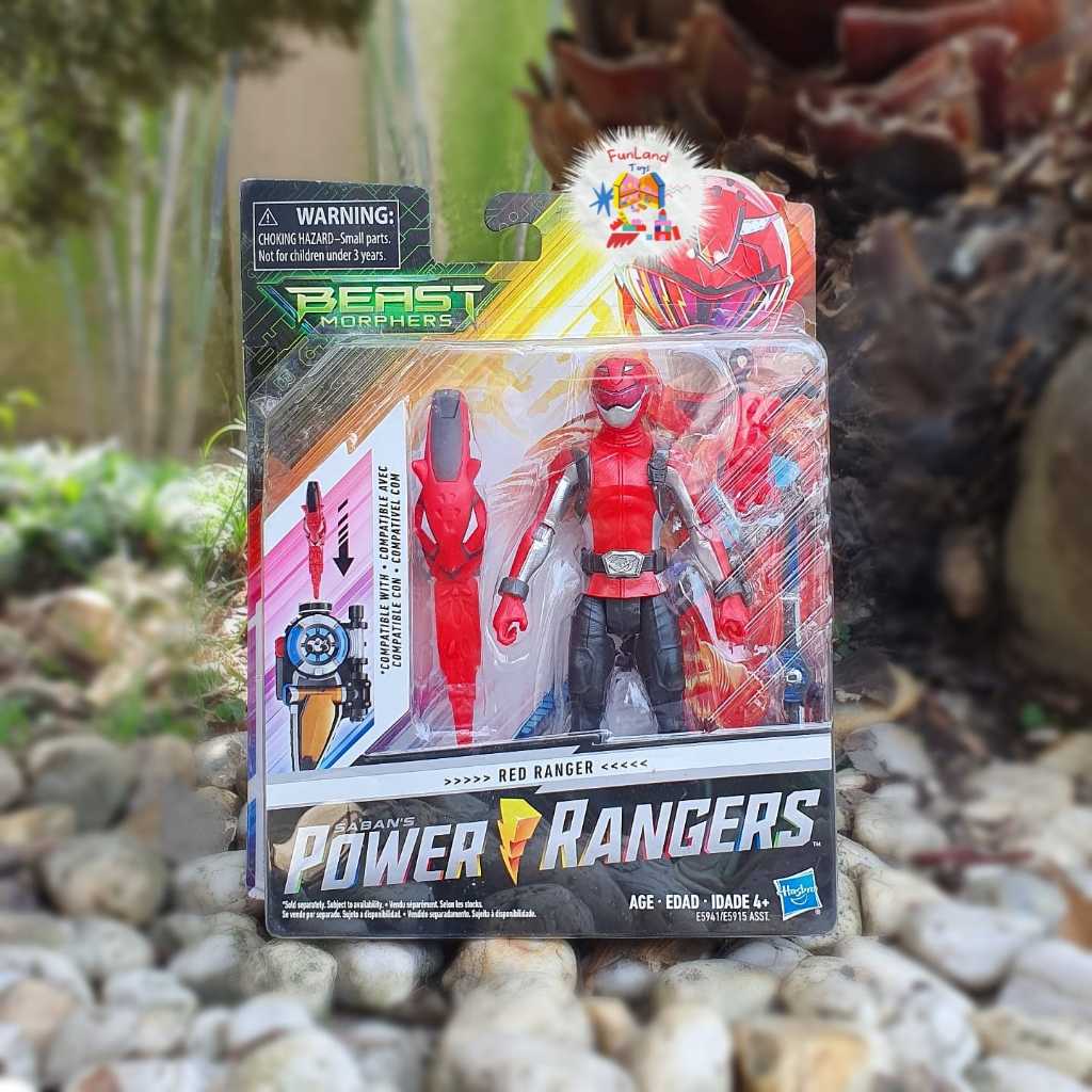 Jual Power Rangers Beast Morphers Morph X Key Red Ranger | Shopee Indonesia