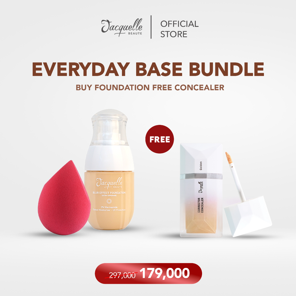 Jual Jacquelle Everyday Base Bundle - Bundle Blur Effect Foundation ...