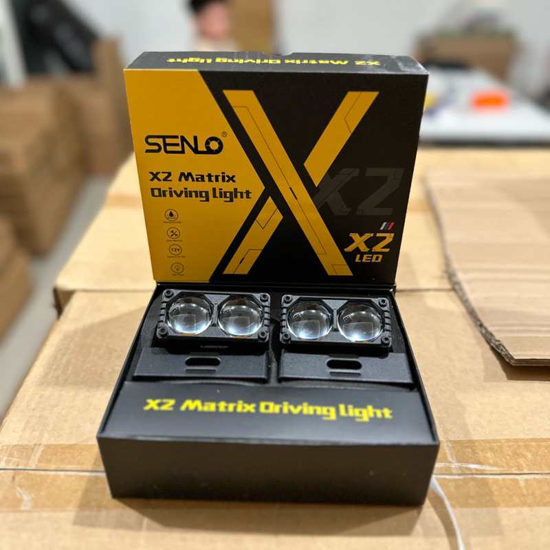 Jual MiniProjie Senlo X2 Plus 90Watt FLAT CUTOFF, ciri khas sinar padat ...