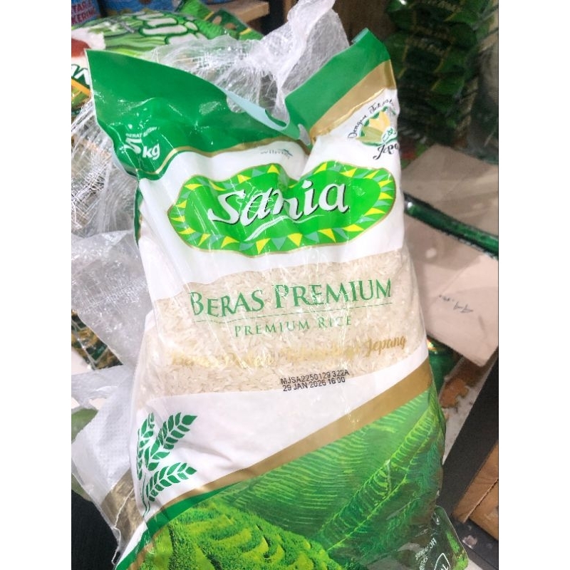 Jual BERAS SANIA 5KG / BERAS PREMIUM SANIA 5 KG | Shopee Indonesia