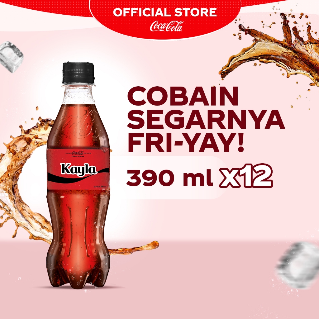 Jual Coca-Cola Zero Sugar Minuman Soda - Botol 390ml - x12 Pcs | Shopee ...