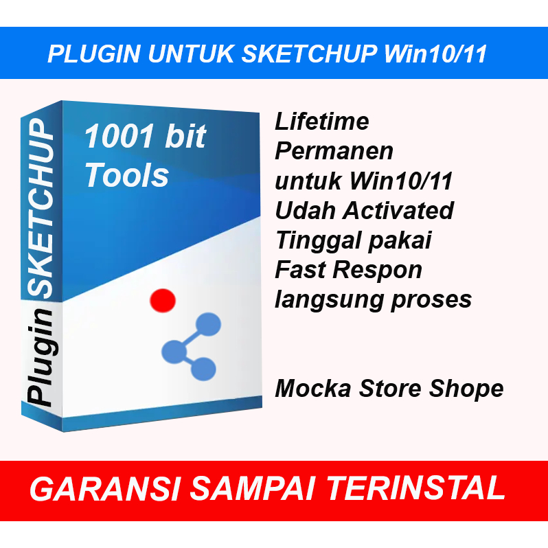 Jual Plugin 1001 bit pro untuk Sketchup Lisensi Permanen Full Versi ...