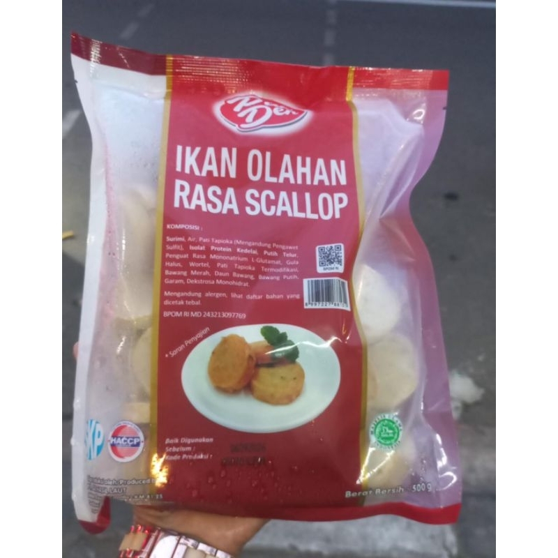 Jual Pak Den Scallop 500 gr | Shopee Indonesia