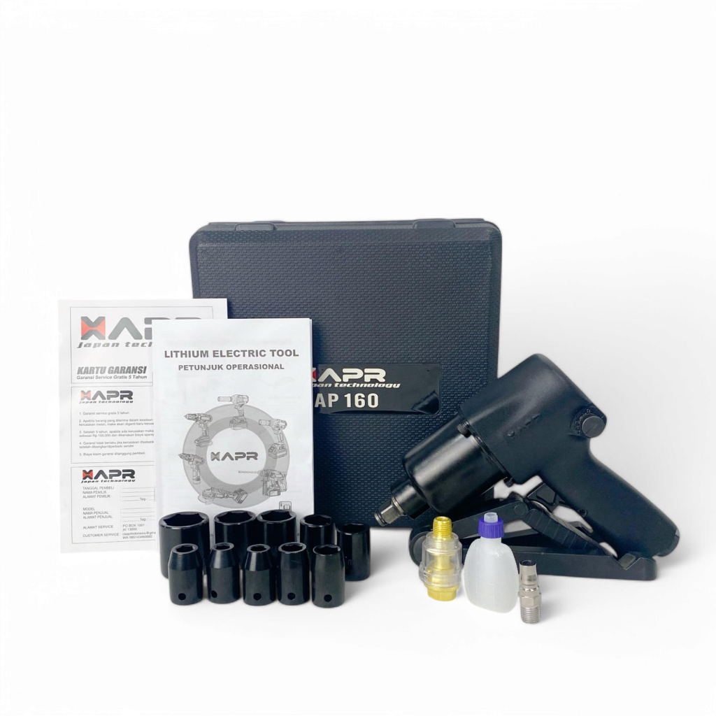 Jual Air impact raja impek angin APR AP160 1/2INCH bor pembuka baut ...