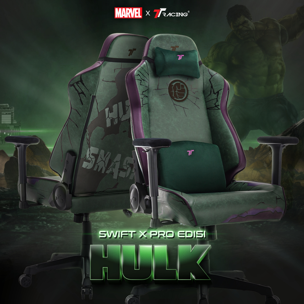 Jual TTRacing Hulk | Swift X Pro Gaming Chair | Kursi Gaming Koleksi ...