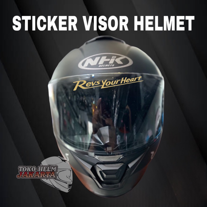 Jual Sticker tulisan Revs your heart | Shopee Indonesia