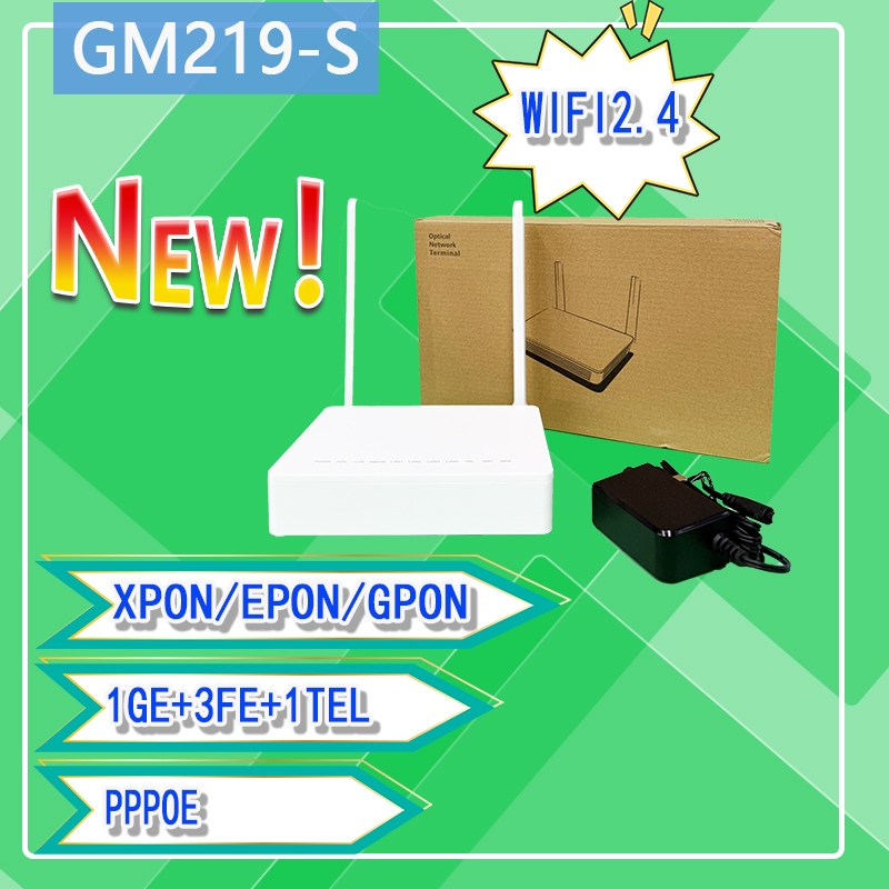 Jual Modem Router Wi-Fi GPON EPON ONU ONT XPON GM219-S Baru | Shopee Indonesia