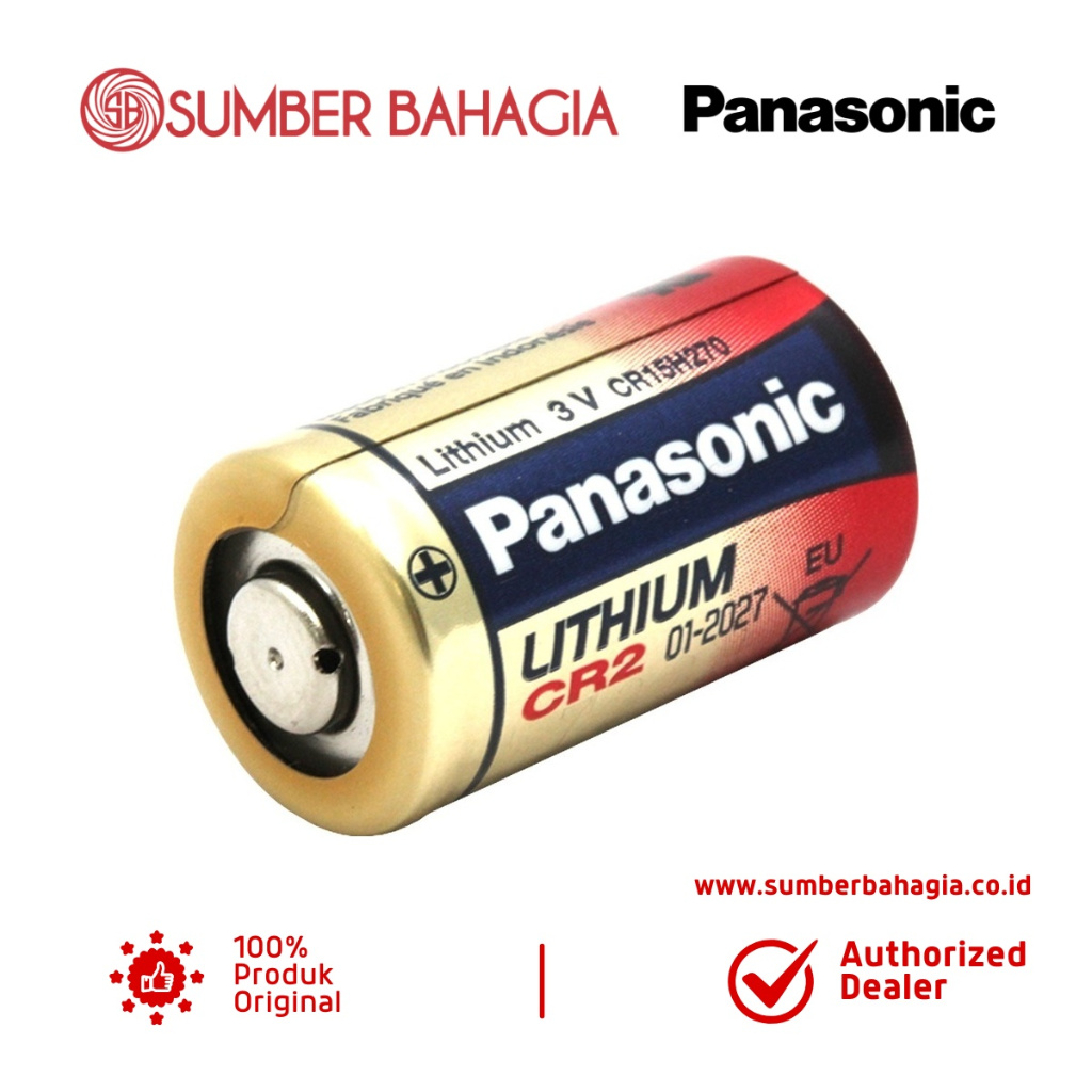 Jual Baterai Panasonic CR2 Original Lithium Power ; Battery CR2 Instax Fuji | Shopee Indonesia