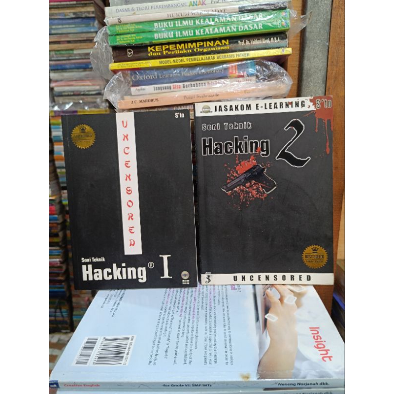 Jual buku komputer bekas. seni teknik Hacking 1 & 2. uncensored ... Jual buku komputer bekas. seni teknik Hacking 1 & 2. uncensored ...