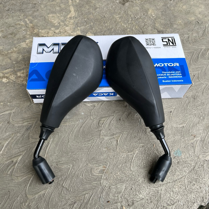 Jual PUT Spion Europe Model Bmw Tangkai Pendek Polos Hitam Vario 125 ...
