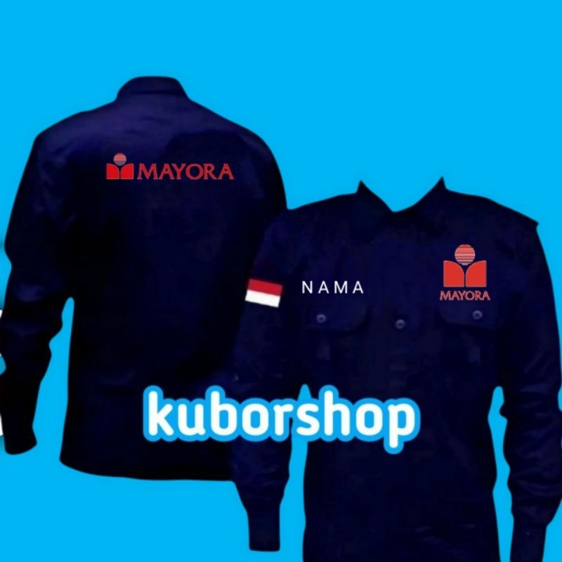 Jual kemeja kerja MAYORA/PT.MAYORA baju mayora seragam mayora full ...