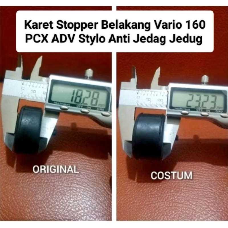 Jual Karet Rubber Stopper Costum Vario PCX ADV Stylo 160 Karet Mounting ...
