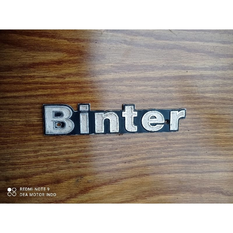 Jual Emblem tangki Kawasaki Binter original/emblem tangki Kawasaki GTO ...