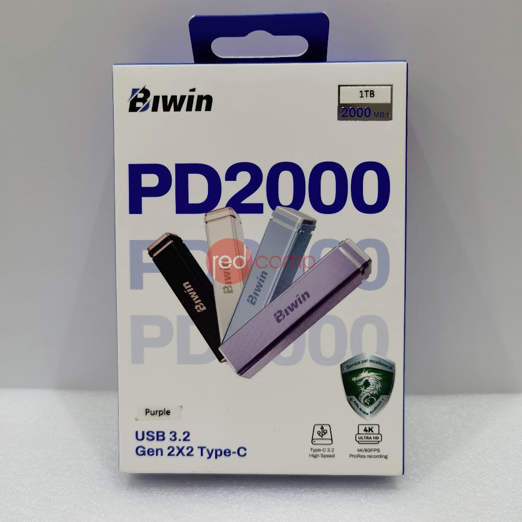 Jual BIWIN PD2000 1TB PORTABLE EXTERNAL SSD USB Type C 3.2 Gen2x2 ...