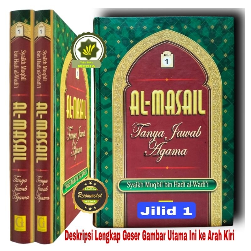 Jual Buku Al Masaa il Jilid 1 dan Jilid 4 Masail Masa'il Masalah-Masalah Agama Karya Syeikh ...