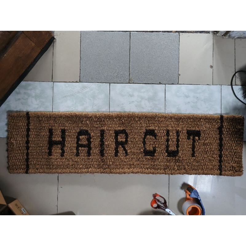 Jual Kesed Serabut Kelapa 100x30 cm WELCOME/POLOS/POLOS GARIS/CUSTOM ...