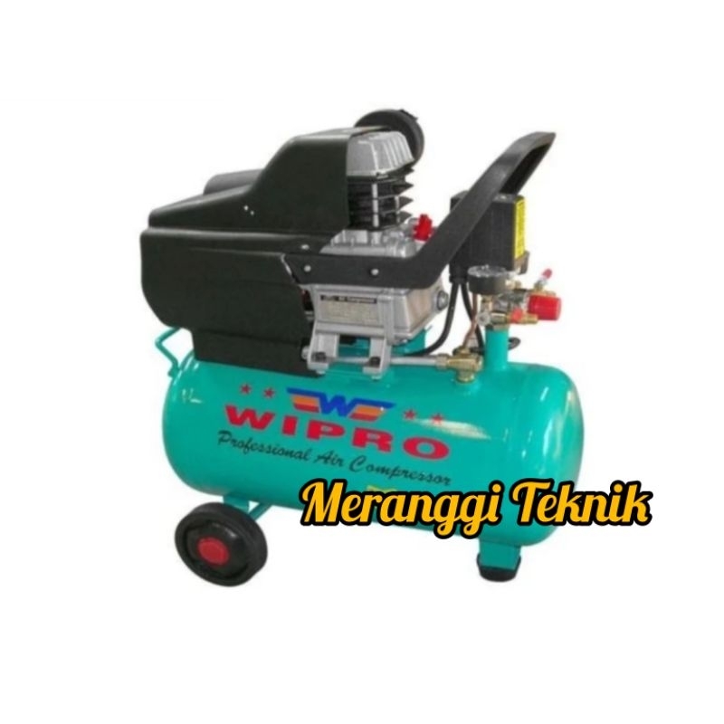 Jual id4146 Mesin kompresor angin 1HP 24 Liter Wipro Gemini 240 air ...