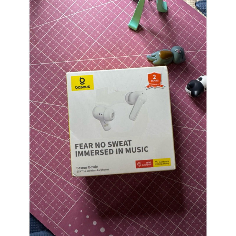 Jual baseus bowie E19 true wireless earphones warna putih / white new ...