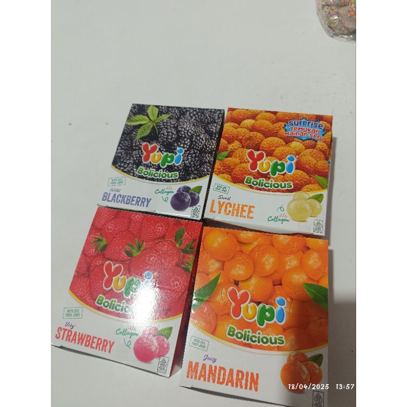 Jual Permen Yupi Bolicious Box isi 24 pcs | Shopee Indonesia