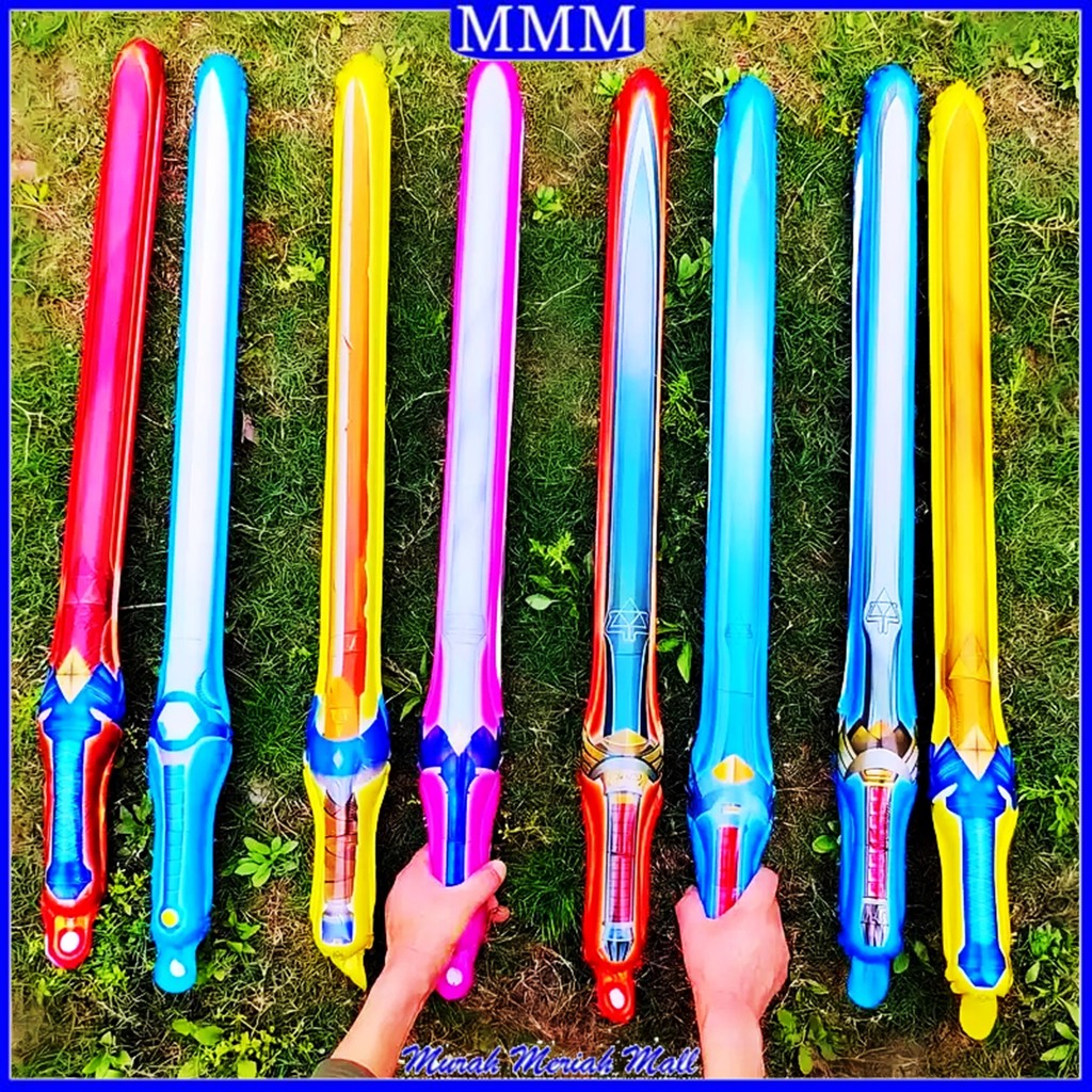 Jual MMM Balon Foil Pedang Panjang Balon Mainan Tongkat Pedang Balon ...