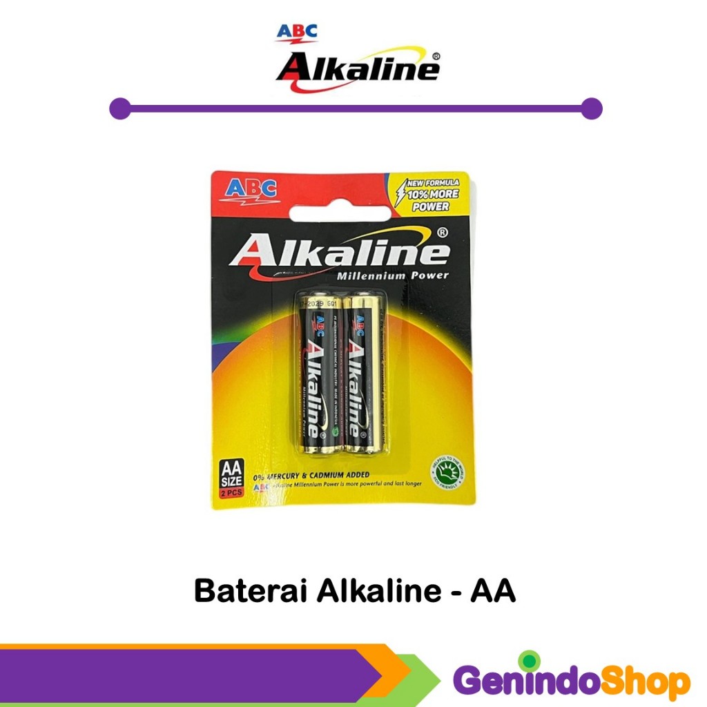 Jual Batu Baterai ABC Alkaline AA (A2) | Shopee Indonesia