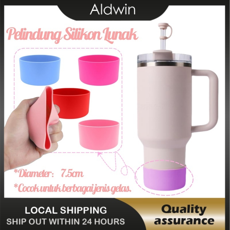 Jual Pelindung Alas Botol Karet Silicon Anti Slip Tumbler Botol Minum ...