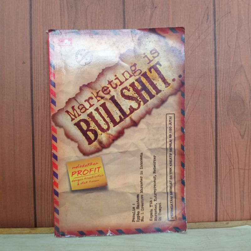 Jual buku marketing is bulshit | Shopee Indonesia